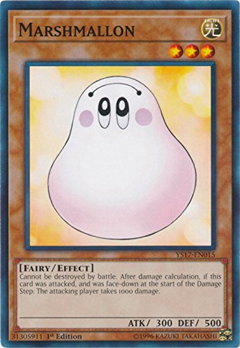 Yu-Gi-Oh Marshmallon - YS17-EN015 - Common - 1st Edition - Starter Deck ...