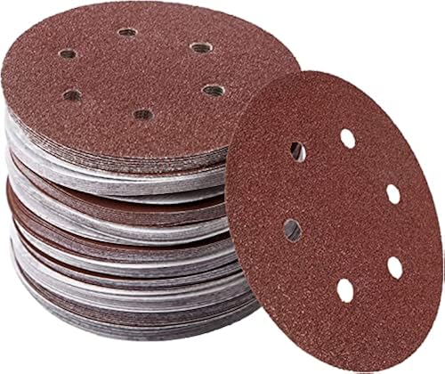 100pcs Sanding Discs 6 Inch Assorted Sandpaper 40 80 120 240 400 600 ...