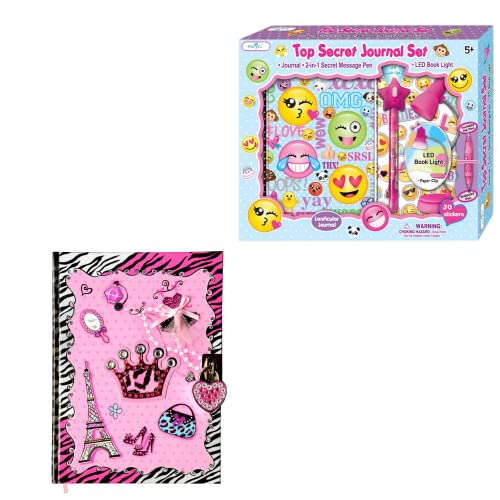 Diary For Girls Ages 8-12 - Two Tween Hardcover Journal Diaries For ...