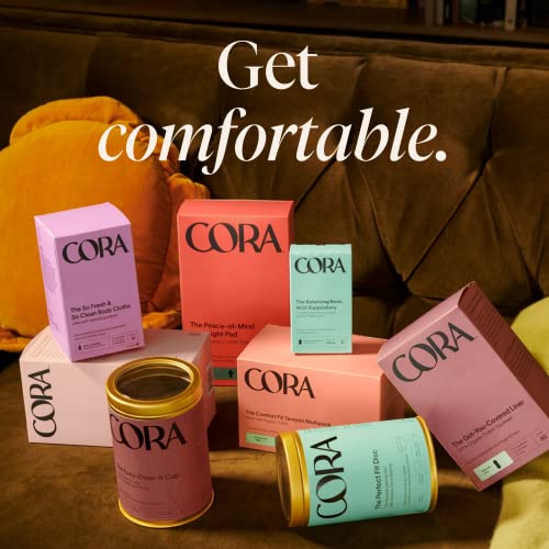 Cora Ultra Thin Organic Bladder Liners | Incontinence & Postpartum Pads ...
