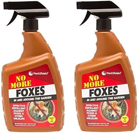 2 X No More Foxes - Garden Fox Rodent Wildlife Cat Repellent Deter ...