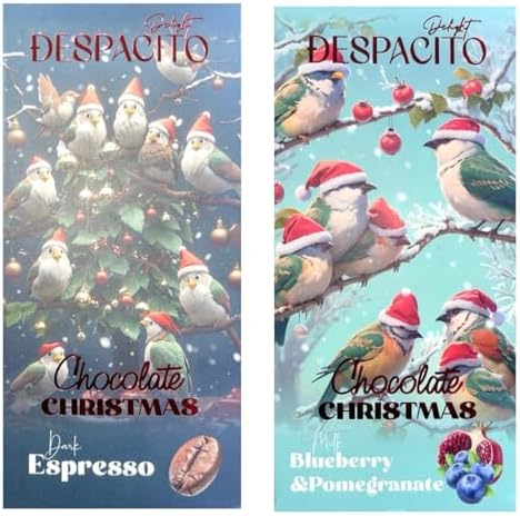 سعر DESPACITO DARK CHOCOLATE WITH ESPRESSO, 80G + MILK CHOCOLATE WITH ...