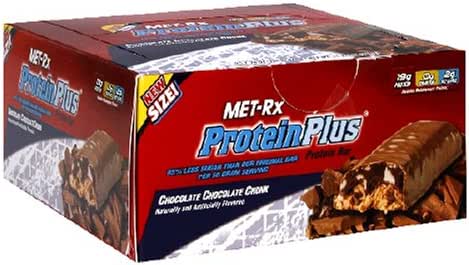 Amazon.com: MET-Rx Protein Plus Protein Bar, Chocolate Chocolate Chunk ...