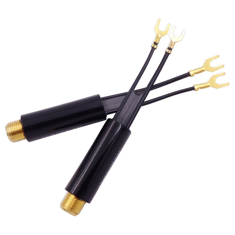Mua Fancasee 2-Pack Gold Plated 75 Ohm to 300 Ohm UHF/VHF/FM Matching ...
