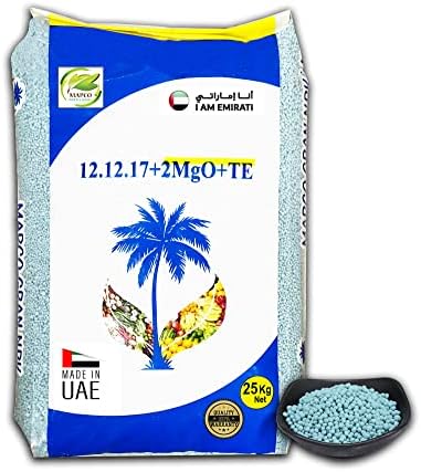 Original 12-12-17 NPK Fertilizer , Made in Emirates - 25 kgs. price in ...