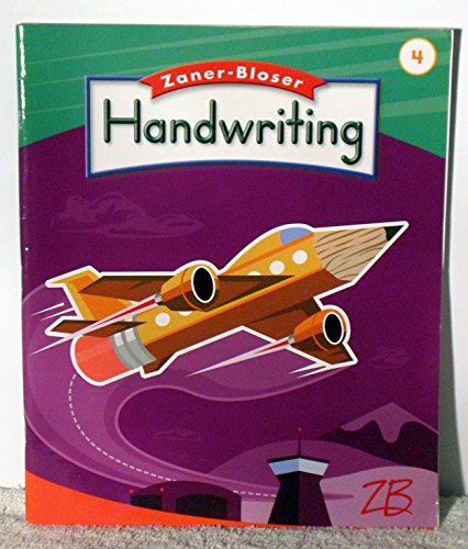 Buy Zaner Bloser Handwriting: Grade 4 Online at desertcartINDIA