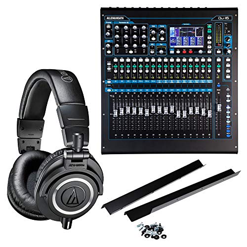 Allen & Heath QU-16C Rack Mountable Compact Digital Mixer, Chrome ...