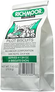 Amazon.com : Richmoor Pilot Biscuits-Serves 4 : Freeze Dried Food ...