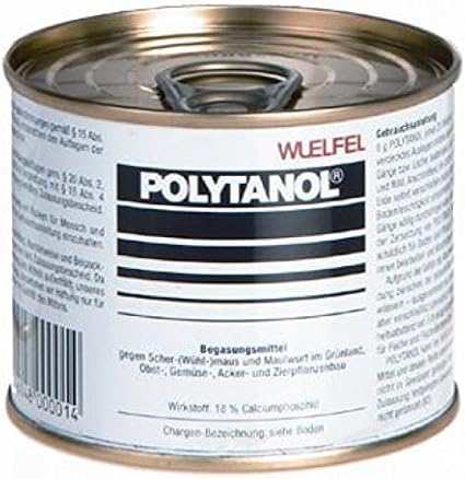 Polytanol Begasung Remedy for Vole and Mole 50g: Amazon.co.uk: Garden ...