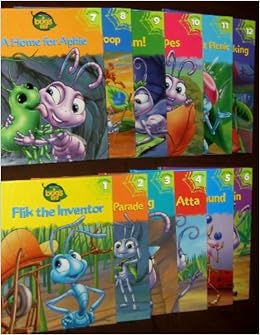 Disney/Pixar A Bug's Life Book Set - Complete 12 Volume Set: Amazon.com ...