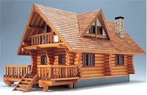 Amazon.com: 1 / 24 Log cabin: Toys & Games