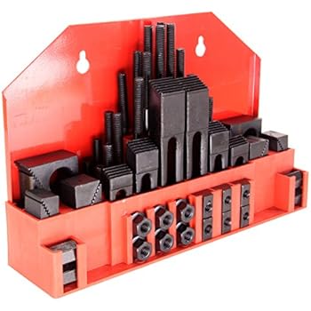 M6 Clamp Kit Set (6 mm) suitable for 3" (75mm) & 4" (100 mm) Rotary ...