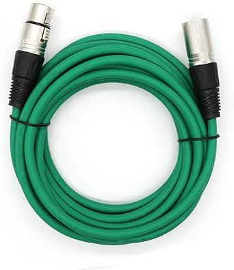 XLR Male To Female Cable | 3 Pin Microphone Mic Extension Compatible ...