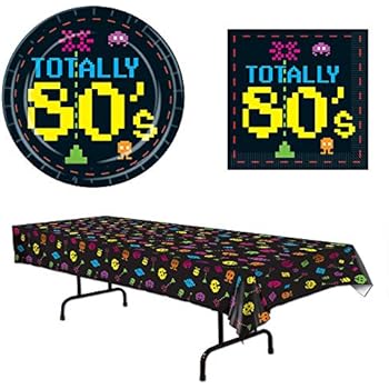 Amazon.com: 80's Party Tape Party Accessory (1 count) (1/Pkg): Kitchen ...