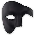 Amazon.com: LKITMIUT Mens Mask Masquerade Mask Phantom of The Opera ...