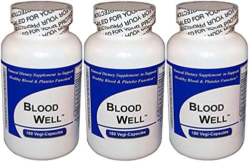 Amazon.com: Blood Well (180 Capsules per Bottle) - 3 Pack -NO"Beef ...