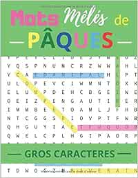 Mots Mêlés de Pâques: Retrouvez les mots cachés autour du vocabulaire ...