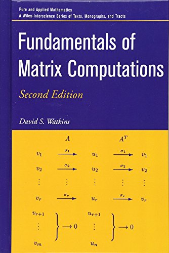 Fundamentals Of Matrix Computations Watkins David S 9780471213949