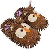 Aroma Home White Owl Fuzzy Friends Slippers New Limited Edition (White ...
