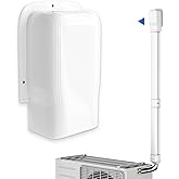 Amazon.com: WEETALL 4" Entry Wall Cover, Decorative PVC Line Set Cover Kit Parts Accessories ...