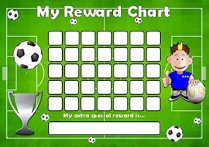 Football Reward Chart: Amazon.co.uk: Office Products