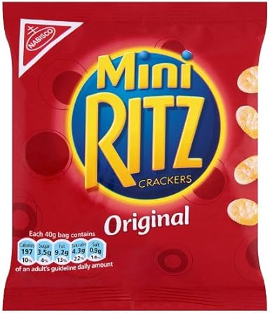 Mini Ritz Original Crackers Snack Pack 30 x 40 g: Amazon.co.uk: Grocery