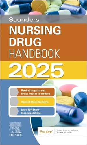 Saunders Nursing Drug Handbook 2025 in Oman | Whizz Pharmacology
