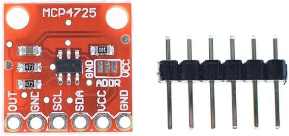 Amazon | Rasbee MCP4725 I2C通信 DAC ブレークアウト開発ボードモジュール 搭載D/Aコンバータ 12 ビット ...