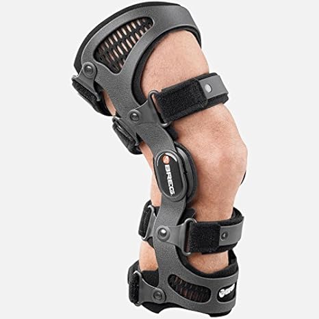 Amazon.com: Breg Fusion XT w/Airtech Knee Brace (Large - Left): Health ...