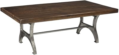 Amazon.com: AZUMAYA Folding Wooden Coffee Center Table NET-614: Kitchen ...