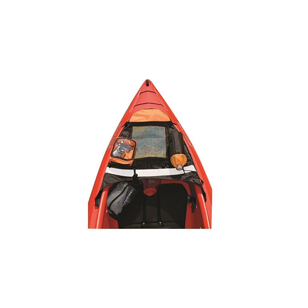 X-Pak Kayak Cockpit Deck, Caddy Orange/Gray - MasterBasser