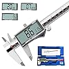 Digital Caliper, Electronic Micrometer 0-6" Inch Metrics Fraction ...