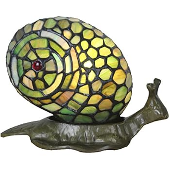 Dale Tiffany TA10897 Snail Accent Lamp, Antique Bronze - Table Lamps ...