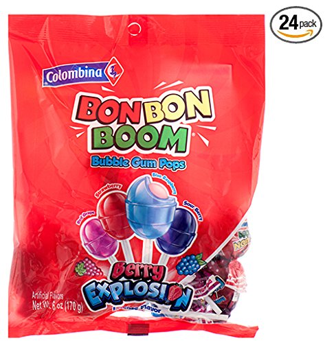 Amazon.com : SweetGourmet Colombina Berry Bon Bon Boom (Assorted Junior ...