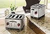 Wolf Gourmet 4-Slice Extra-Wide Slot Toaster with Shade Selector, Bagel ...
