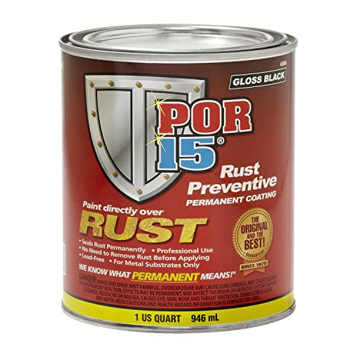 POR-15 Rust Preventive Paint, Stop Rust and Corrosion Permanently, Anti ...