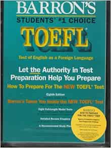 Barron's How to Prepare for the Toefl Test: Sharpe, Pamela J ...