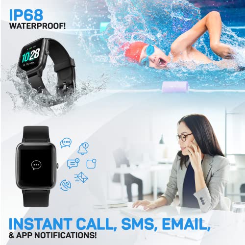 Pro-Fit Move VeryFitPro Smart Watch HR Heart Rate Sleep Monitor IP68 ...
