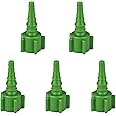 Amazon.com: Oxygen Tubing Swivel Nipple Connectors, Pack of 5, Green ...