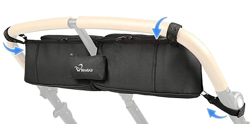 StrollAir - Universal Best Double Parent Stroller Organizer Caddy ...