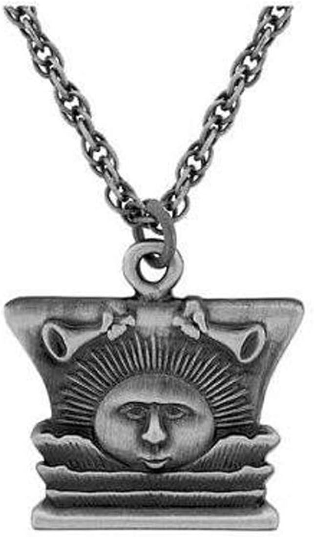 Amazon.com: J10 CTR Necklace Nauvoo Temple Sunstone Antique Silver ...