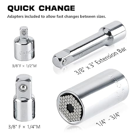 Mua LLNDEI Master Torx Bit Socket Set 1/4 3/8 1/2-Inch and External ...