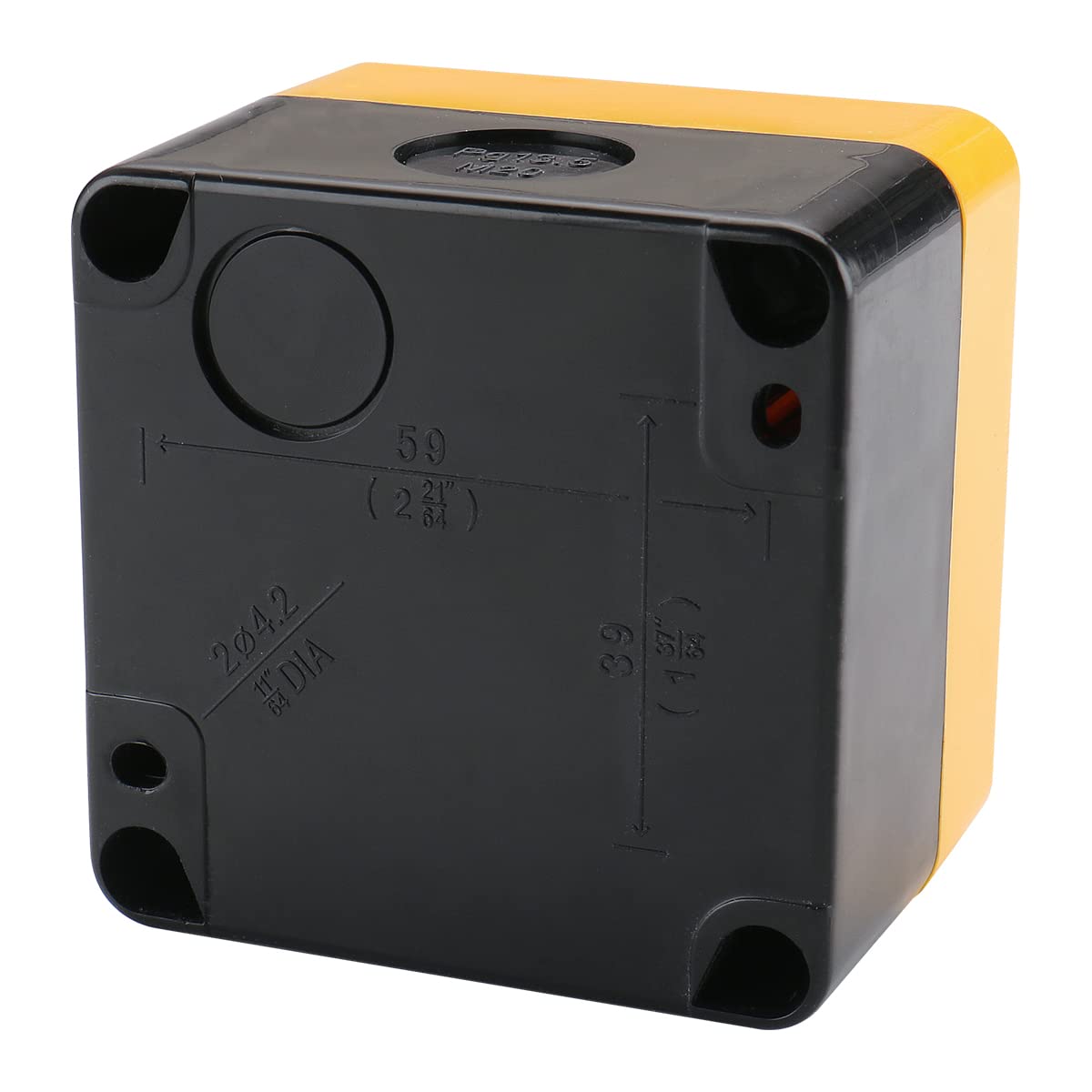 Mua Baomain Red Sign Momentary Emergency Stop Weatherproof Push Button ...