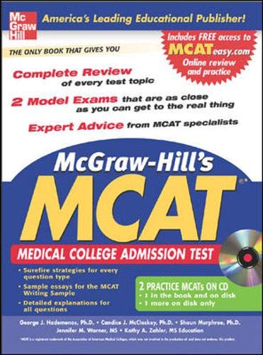 McGraw-Hill's New MCAT with CD-Rom (McGraw-Hill's MCAT (W/CD ...