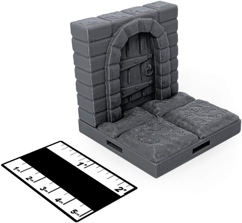 Locking Dungeon Tiles – Jail and Holding Cells, Paintable 3D Printed ...