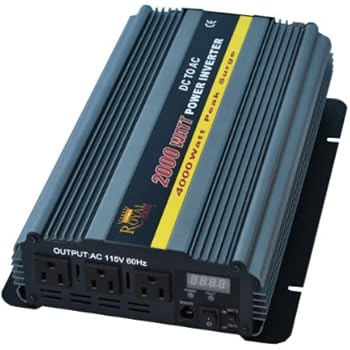Amazon.com: Royal Power PI2000-12 Power Inverter 2000 Watt 12 Volt DC ...