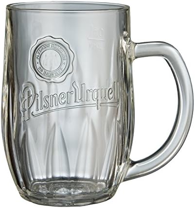 Pilsner Urquell Beer Mug/Tankard Pint and Half Litre Lined (1 Glass ...