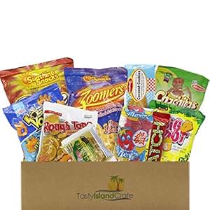 Amazon.com : Snacks From Around the World - Caribbean Snack Box ...