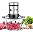 Amazon.com: Kitchen in the box Food Processors,400W Powerful Small Meat ...