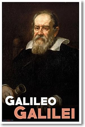 Amazon.com: Galileo Galilei - NEW Famous Scientist Classroom Poster ...